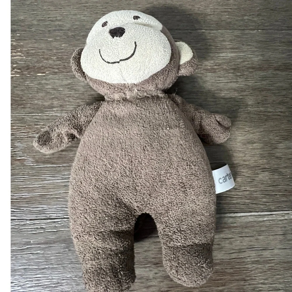 Carter's | Toys | Carters Brown Monkey Plush Stuffed Animal Curly Tail ...